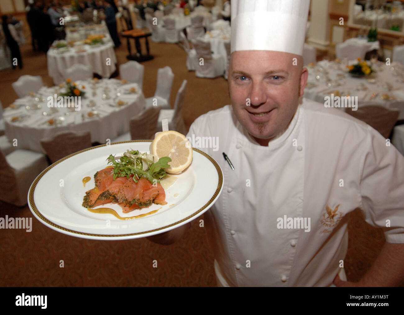 CHEF AT GLENEAGLES HOTEL Stock Photo - Alamy
