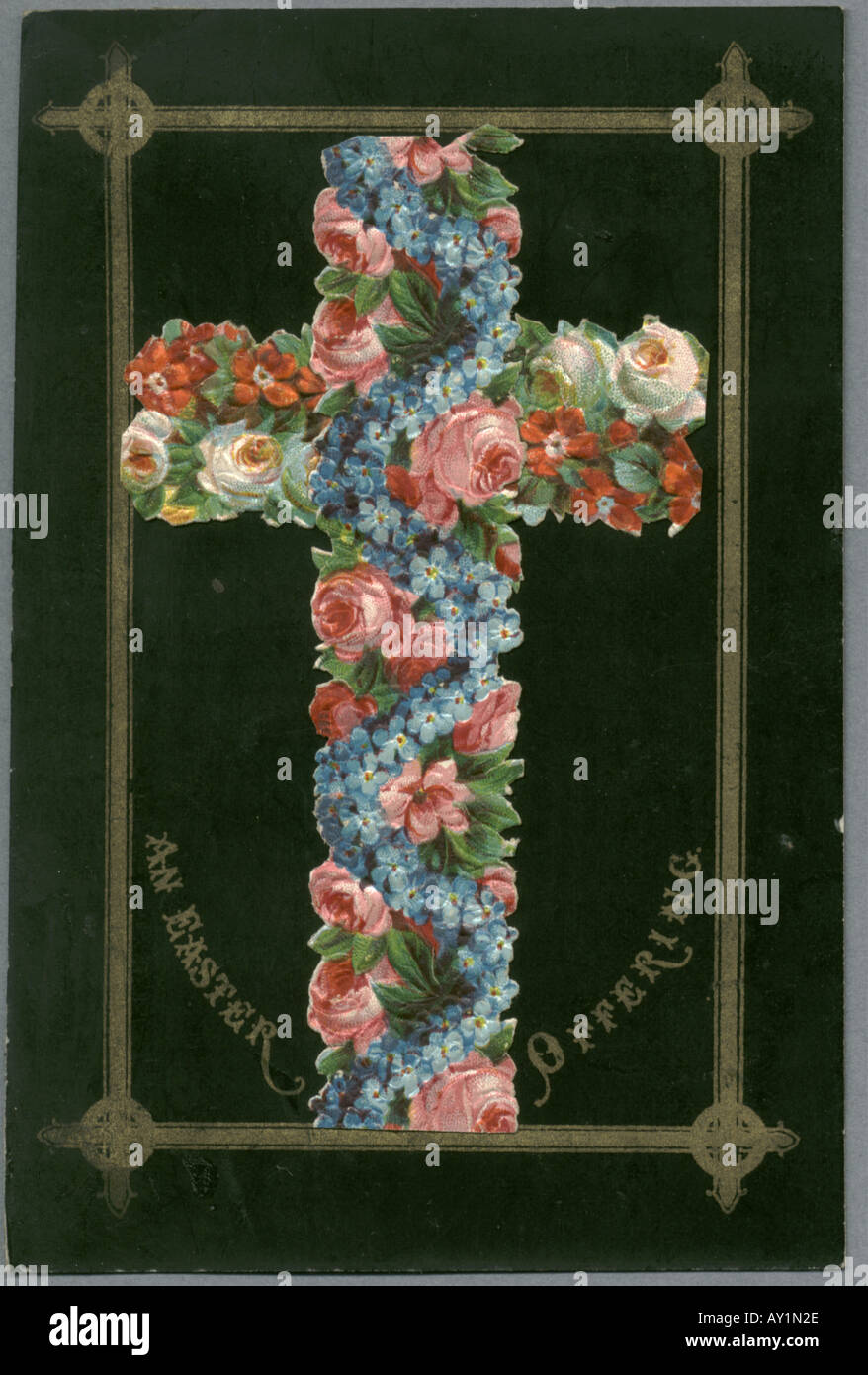 Victorian easter card hi-res stock photography and images - Alamy