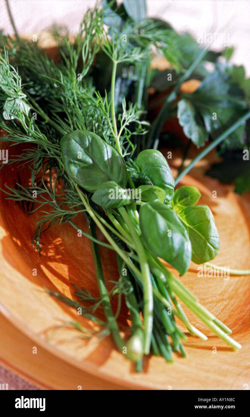 Bunch of lovage herbs hi-res stock photography and images - Alamy