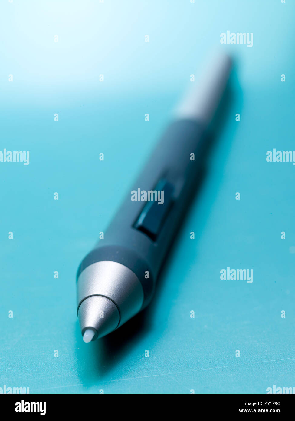 Tablet wright wacom computer tool pencil electric hi-res stock ...