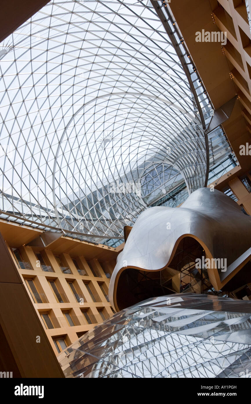 frank gehry bank in brandenburg gate Stock Photo - Alamy