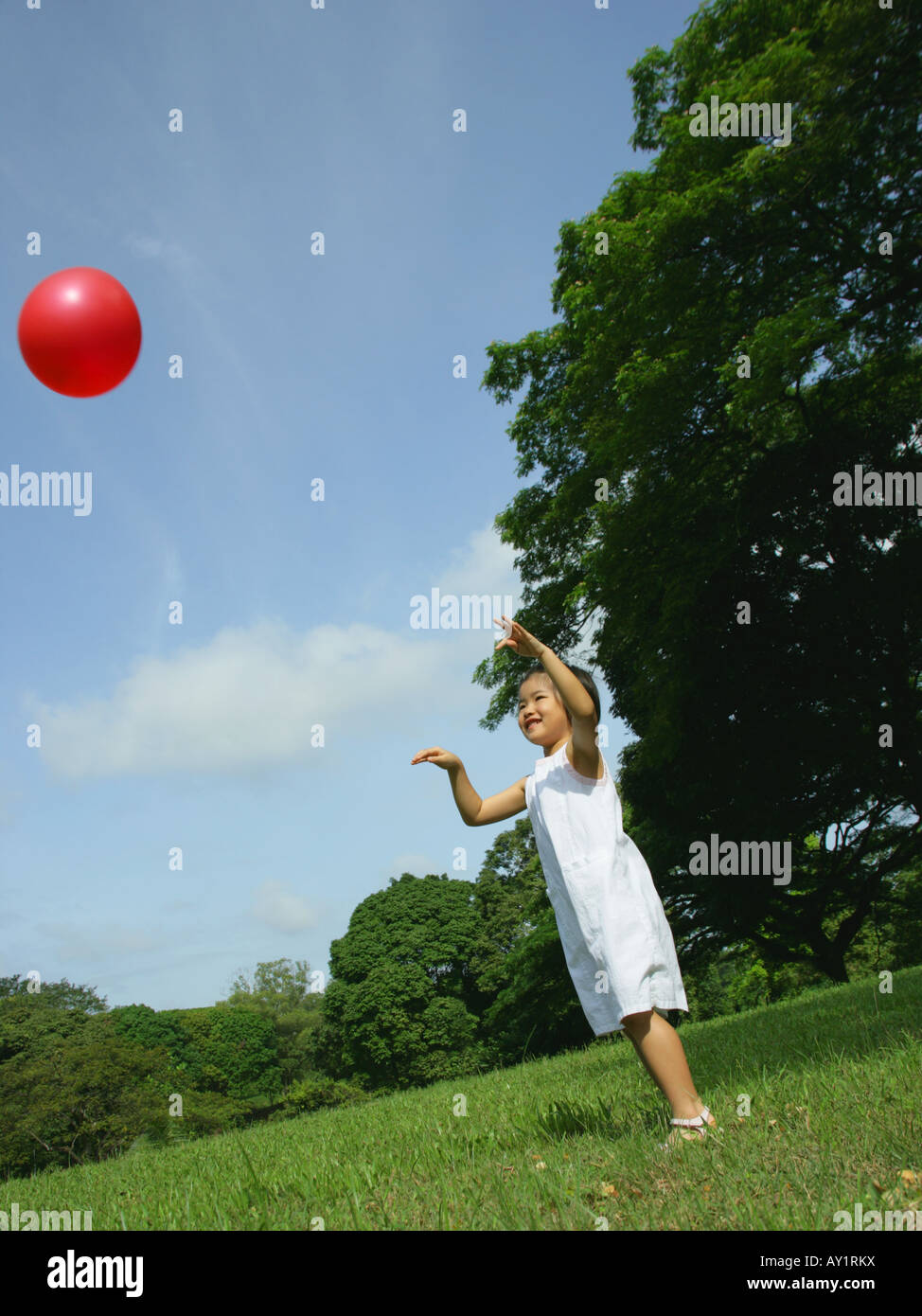 Catching a balloon hi-res stock photography and images - Alamy