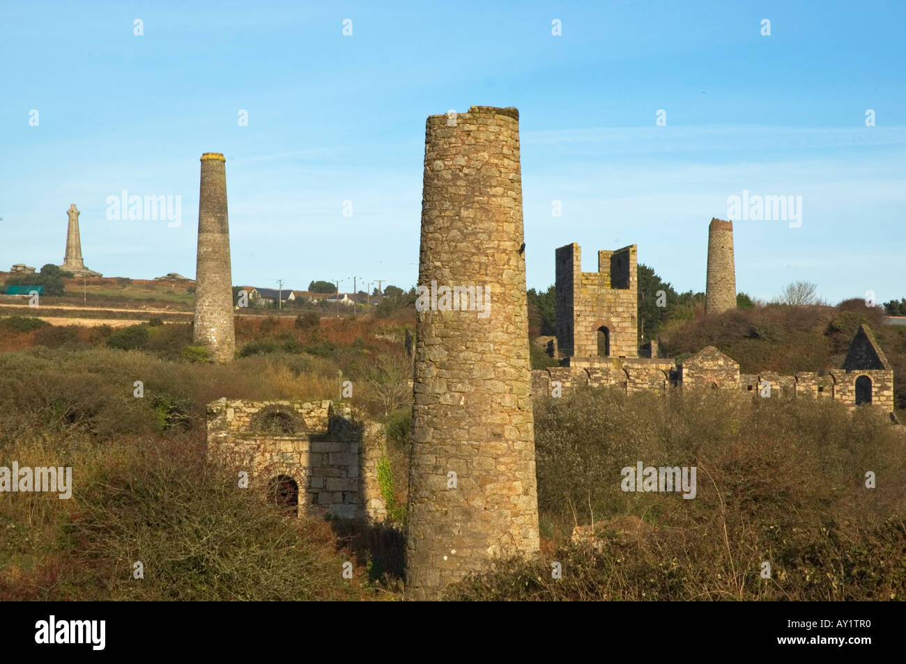 Redruth mine hi-res stock photography and images - Alamy