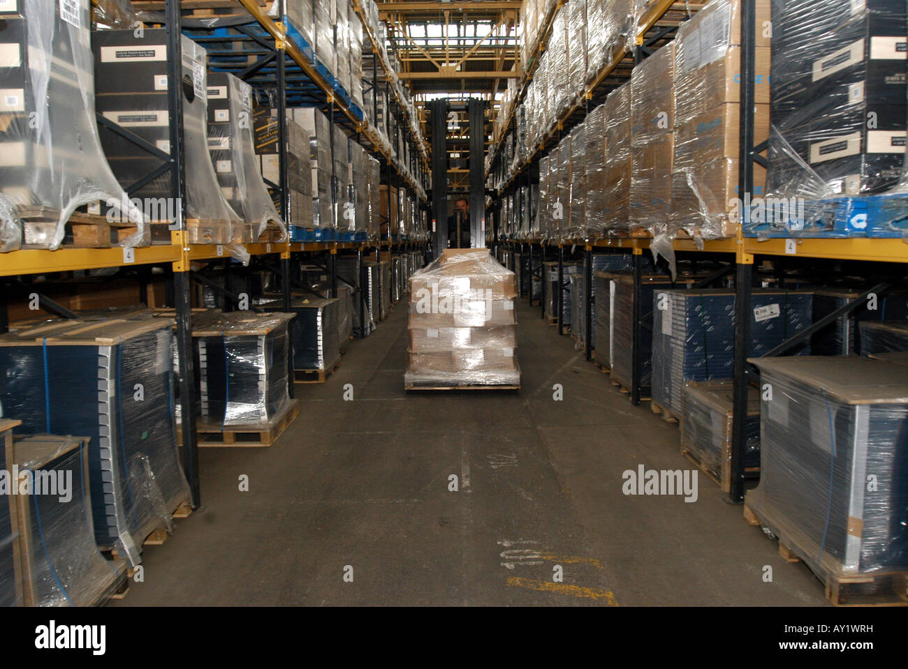 Highland Spring Water Factory Stock Photo - Alamy