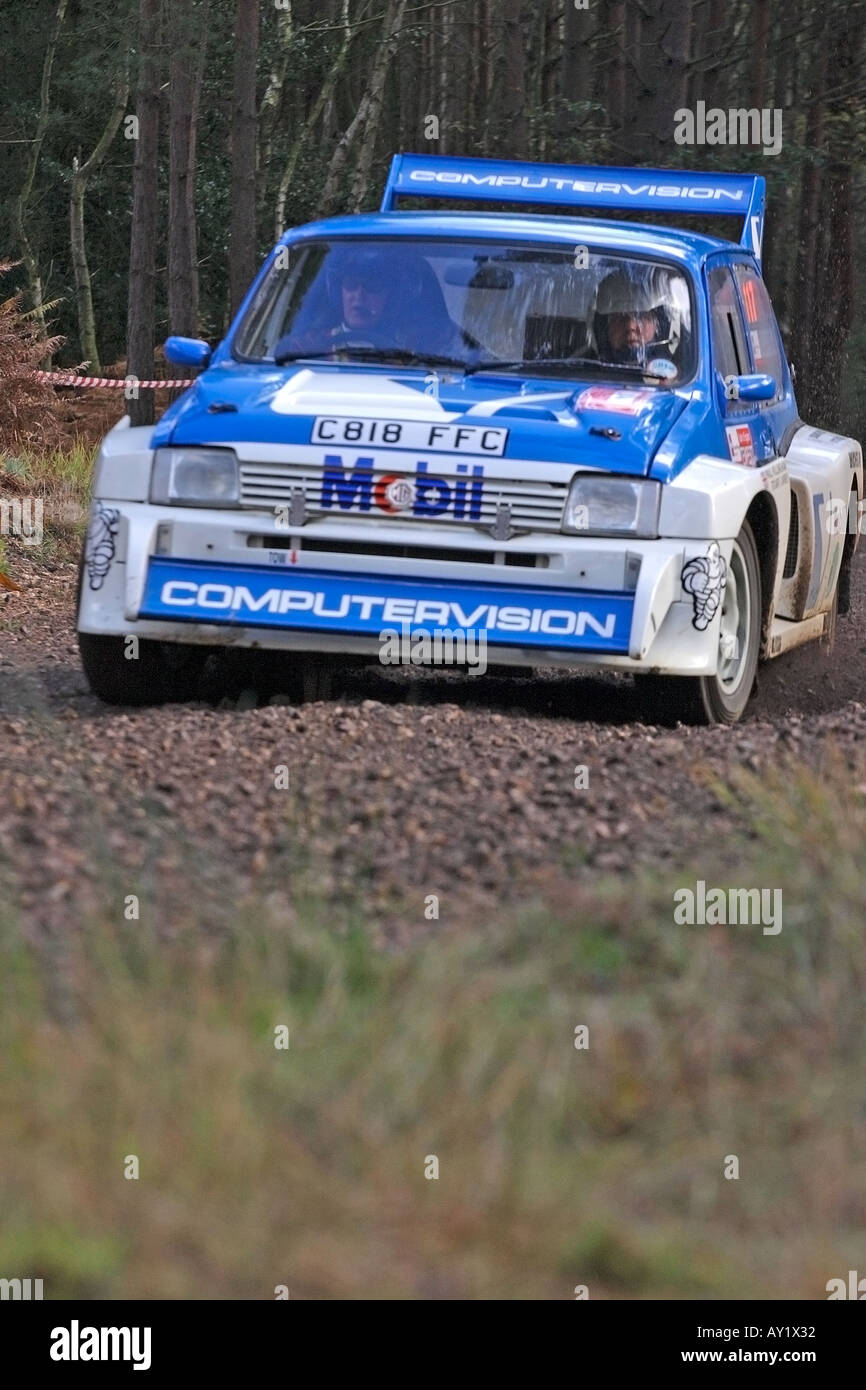 MG Metro 6r4 rally car from 1980s Stock Photo - Alamy