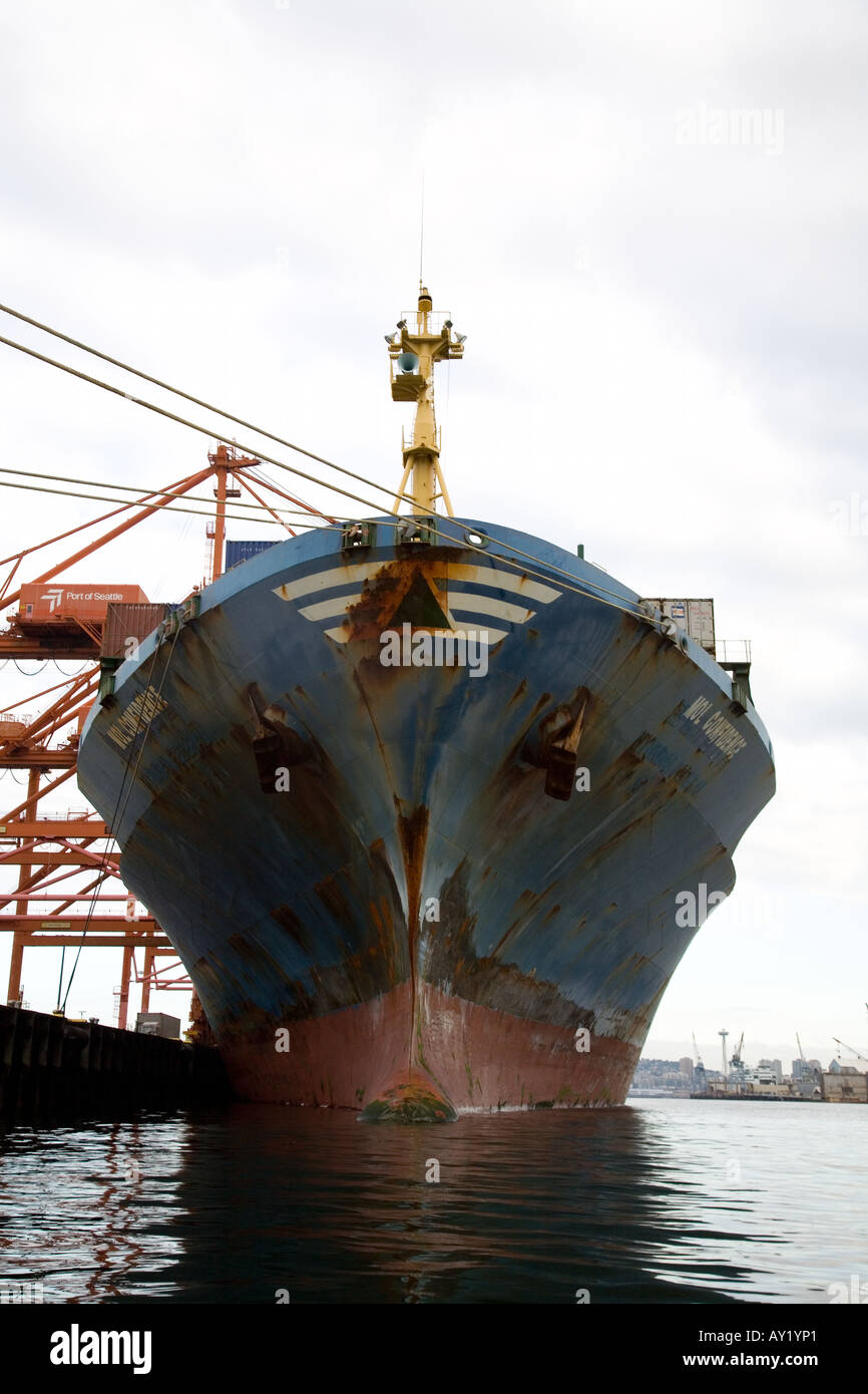 Ship Hull in docking Stock Photo - Alamy