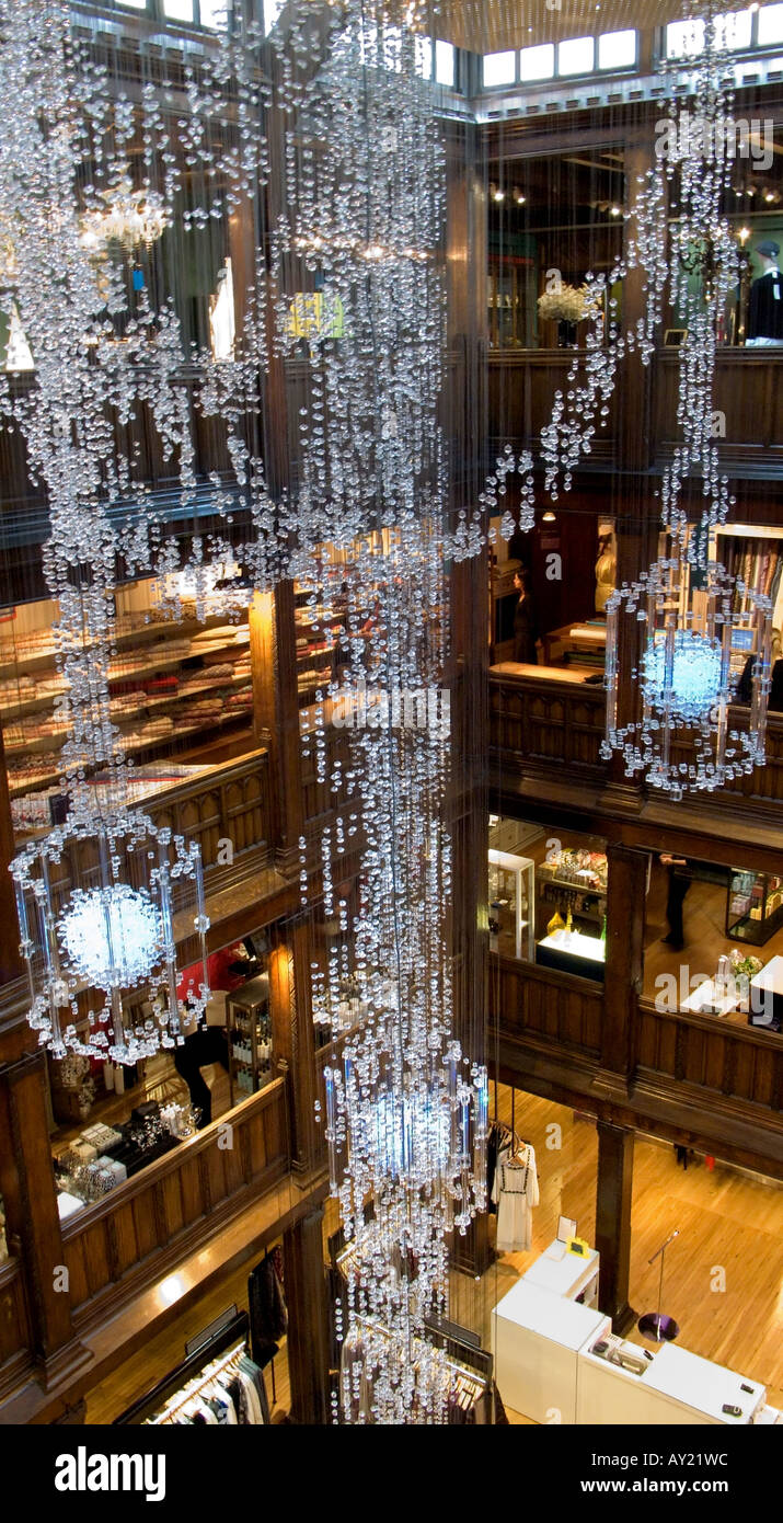 Liberty london shop interior hi-res stock photography and images - Alamy