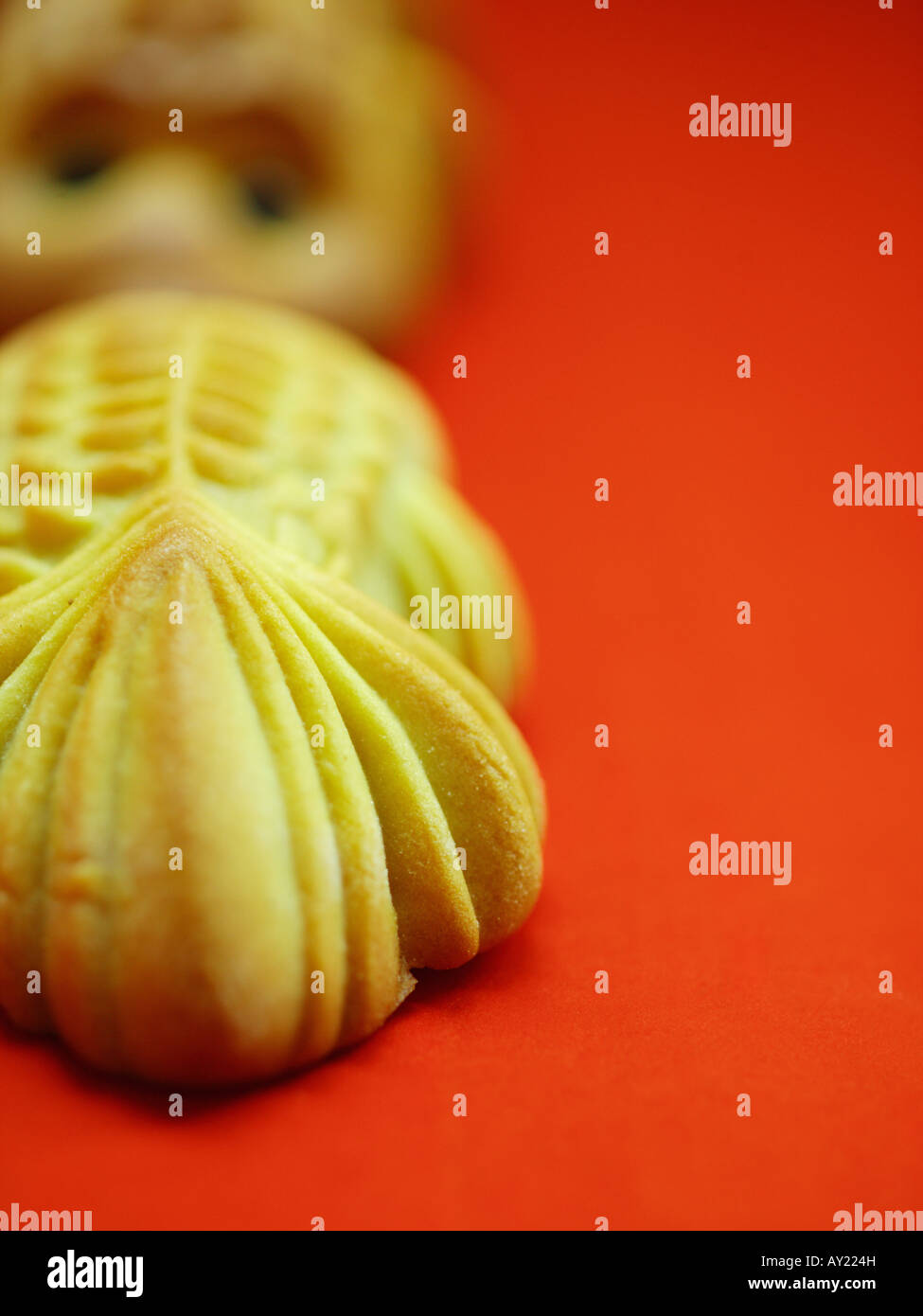 Close-up of a fish shaped cake Stock Photo - Alamy