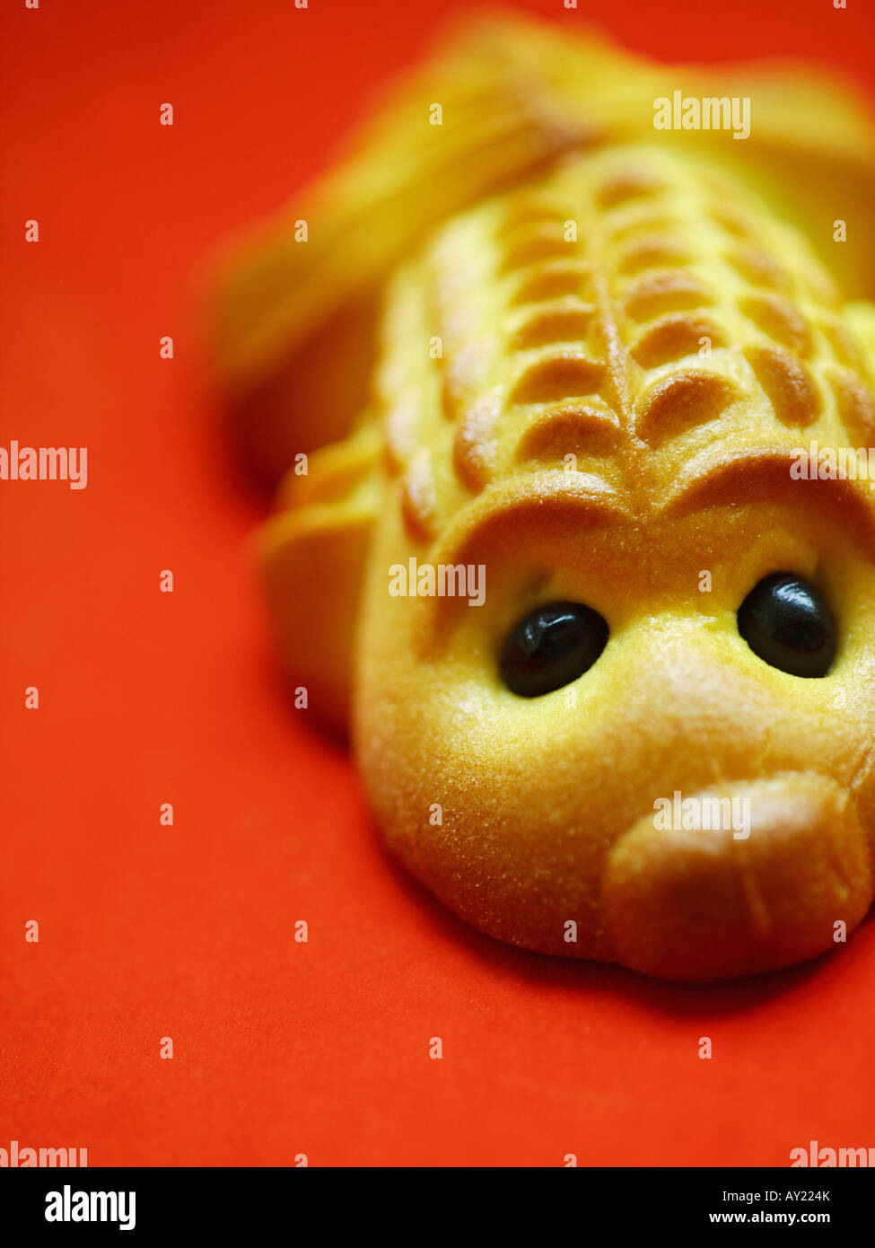 Close-up of a fish shaped cake Stock Photo - Alamy