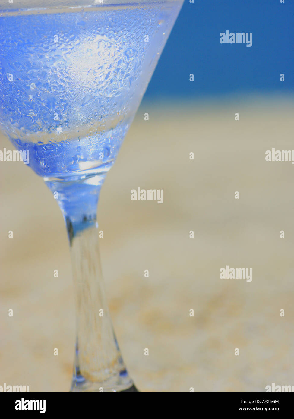 Close-up of a glass of martini Stock Photo - Alamy