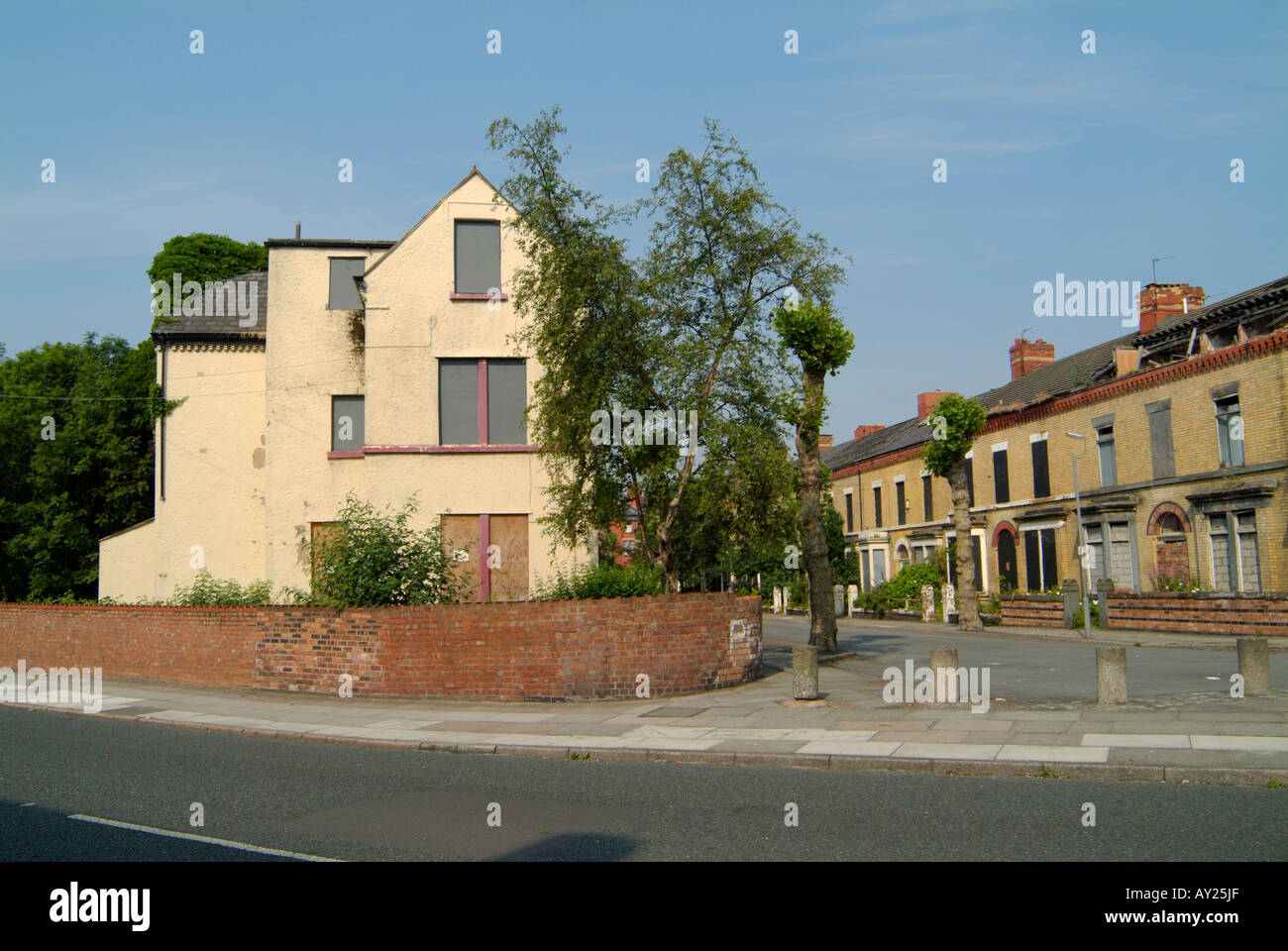 Toxteth derelict housing hi-res stock photography and images - Alamy