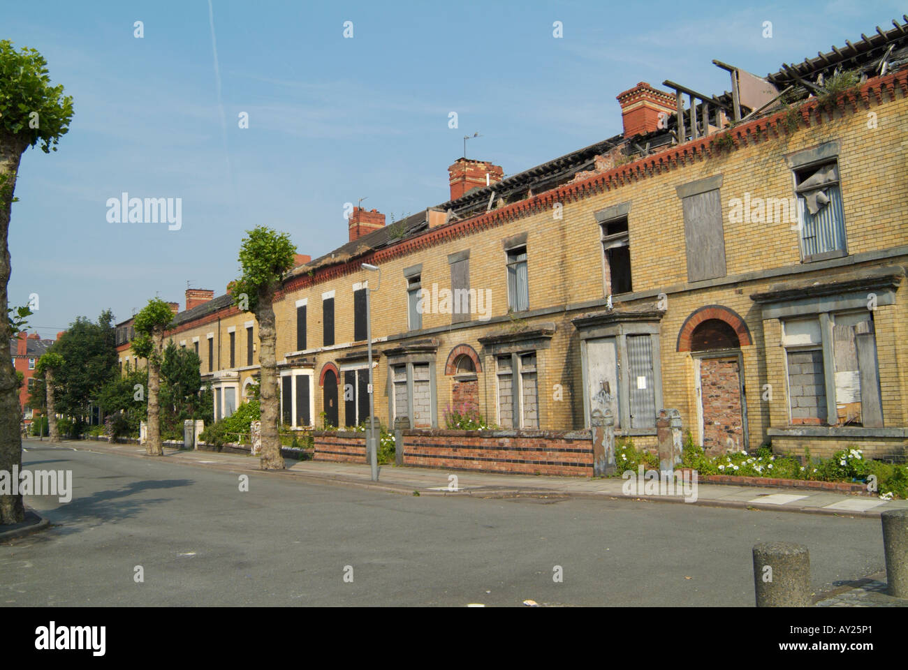 Ducie Street off the infamous Granby Street in Toxteth Liverpool 8 ...