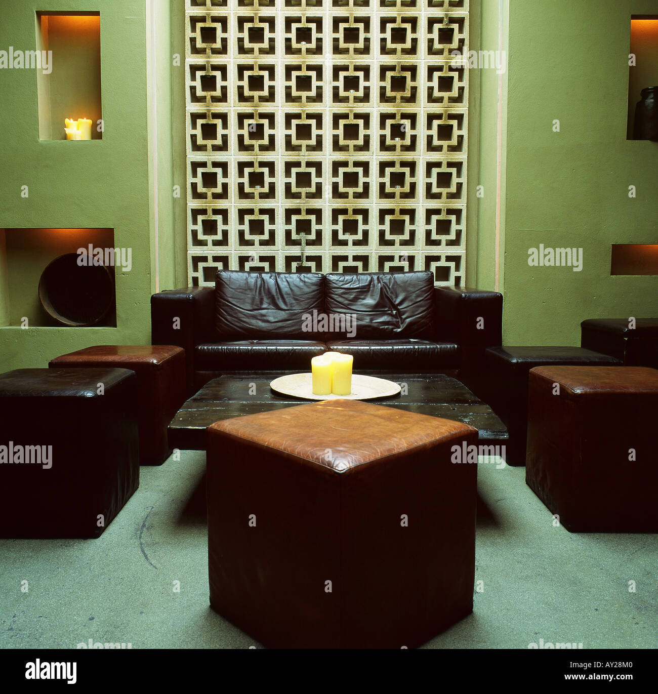 Sand Bar Contemporary Bar Interior Stock Photo - Alamy