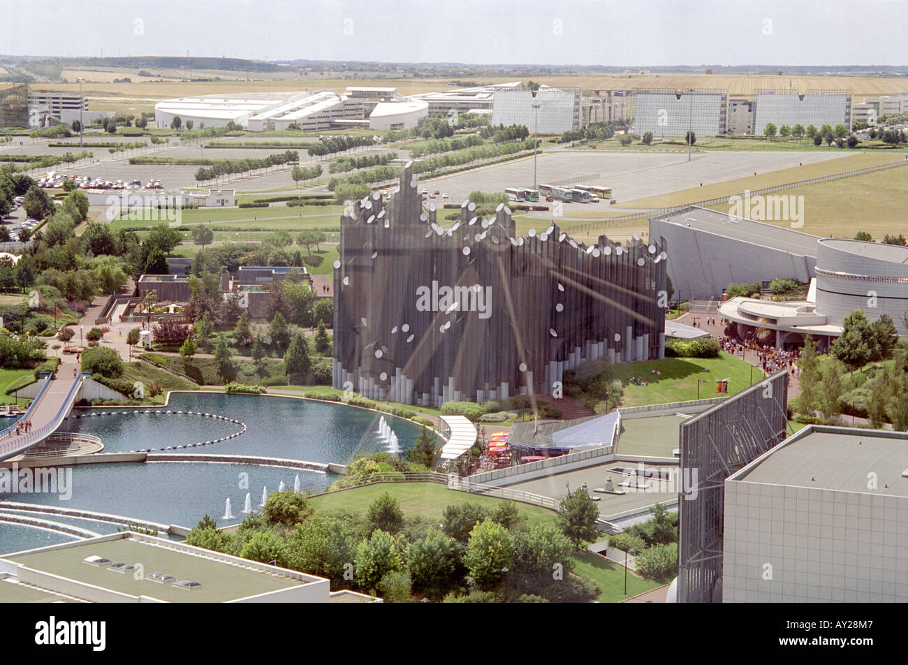 Glass building futuroscope france hi-res stock photography and images ...