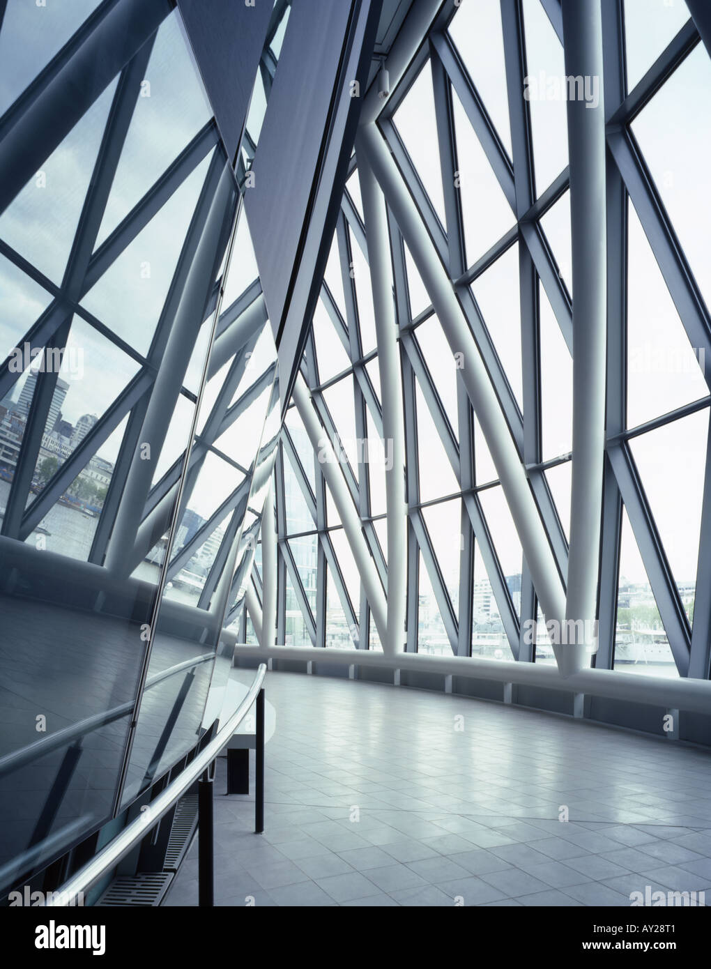 City Hall interior London Stock Photo - Alamy