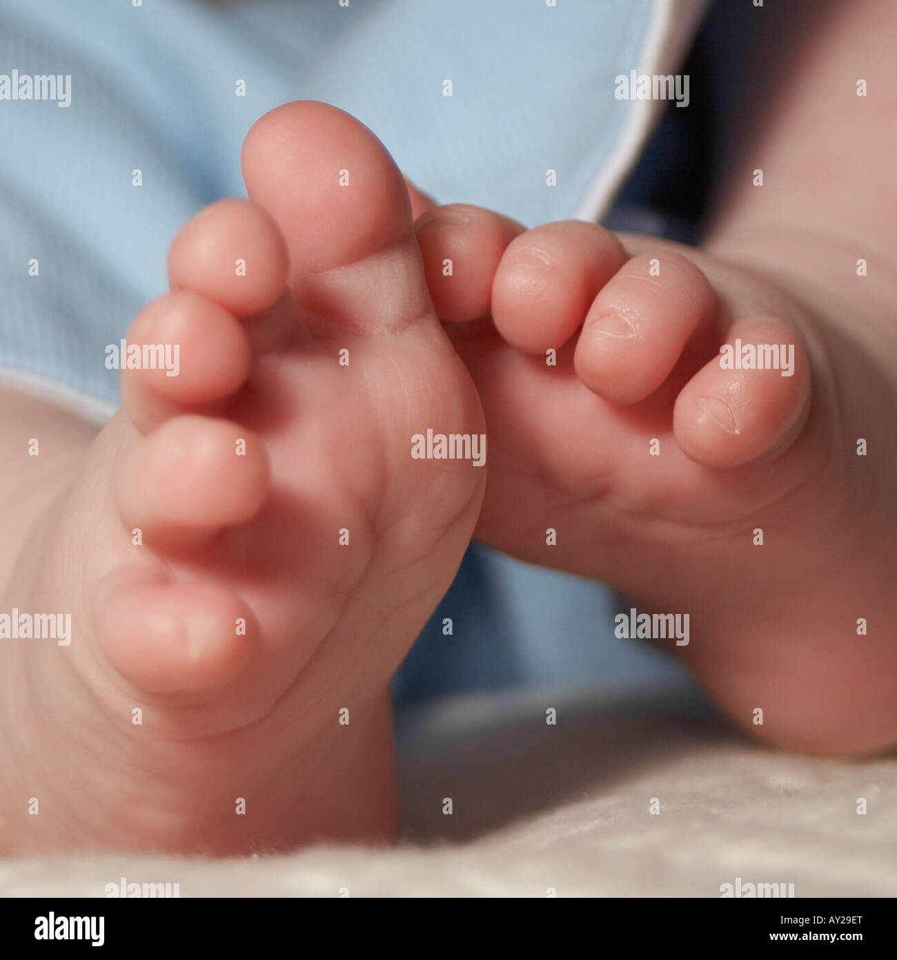 Sleeping babies feet hi-res stock photography and images - Alamy