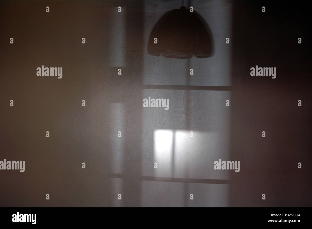 Misty Living Room Interior Stock Photo - Alamy