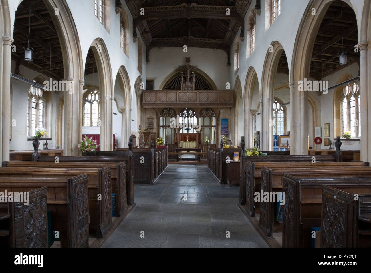 Anglican church interior hi-res stock photography and images - Alamy