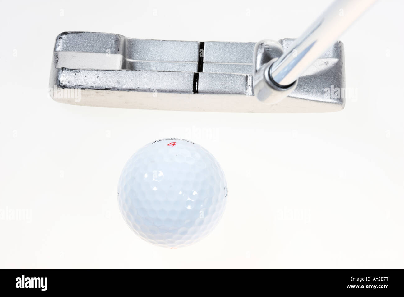 Golf ball Practice ball for training on a driving range Putter Golf ...
