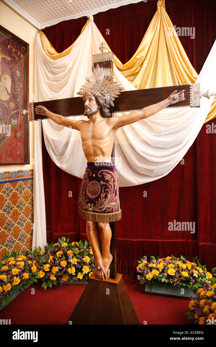 Scenes from the traditional Easter Christian processions in Valencia ...