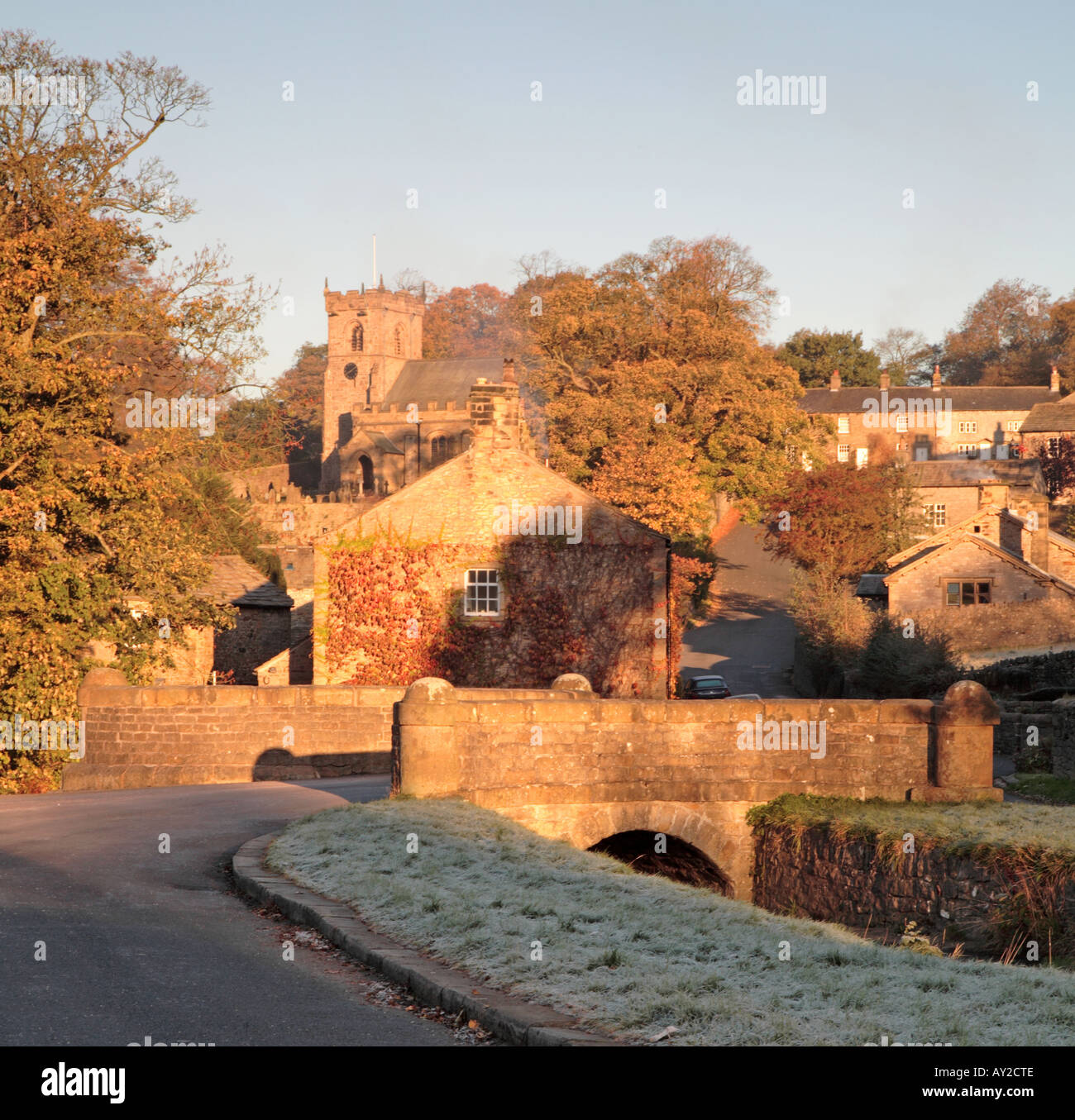 Downham, Lancashire, unspoiled village in Ribble Valley, Lancashire ...