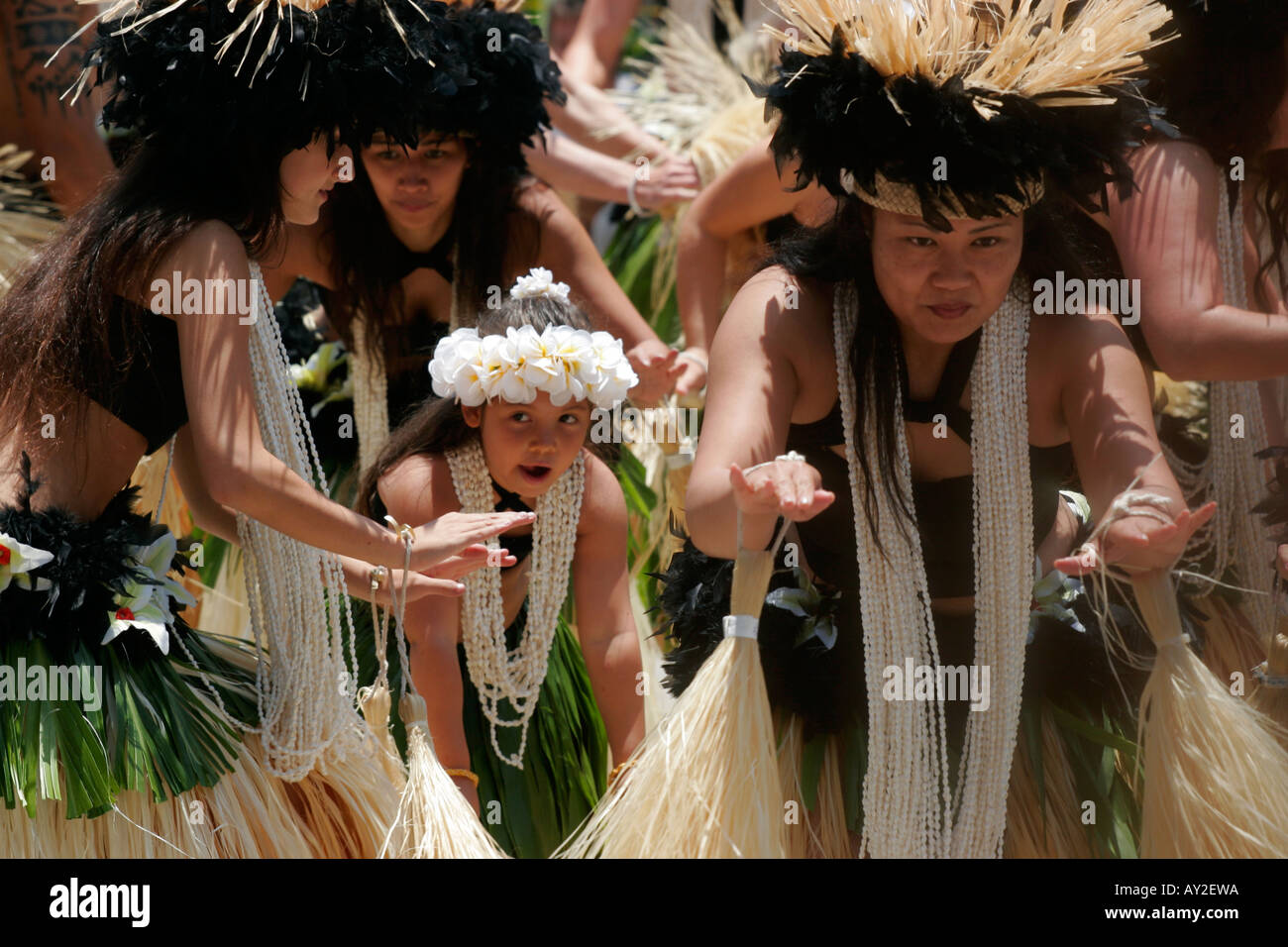 Young girl dancing in the Summer Solstice parade, Santa Barbara ...