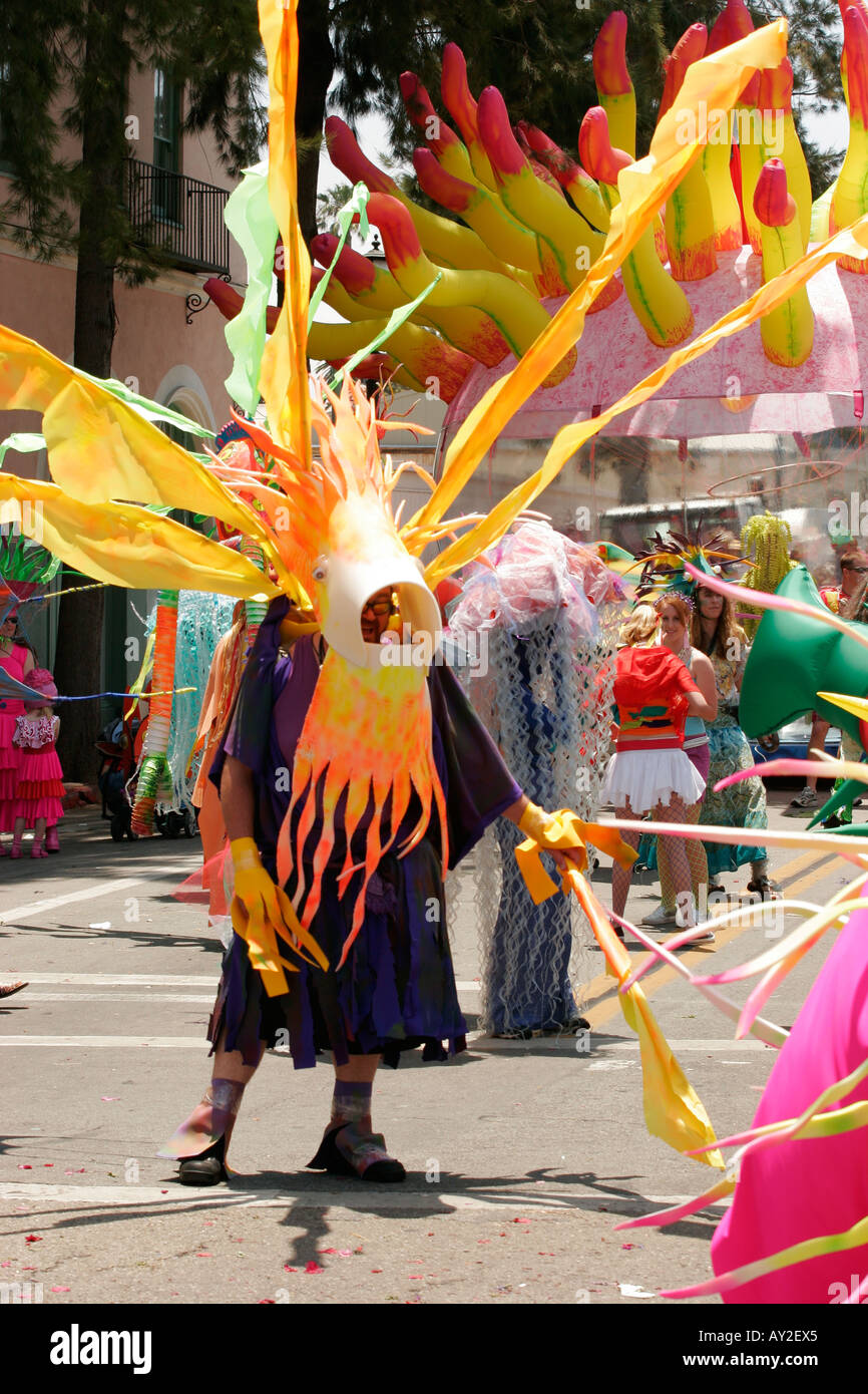 Summer Solstice parade, Santa Barbara, California Stock Photo - Alamy