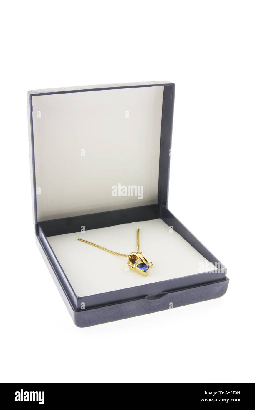 Gold pendant box hi-res stock photography and images - Alamy