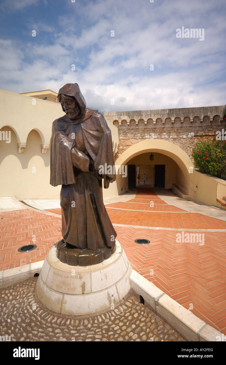 Grimaldi Statue of a Monk with a Sword under his Frock before the ...