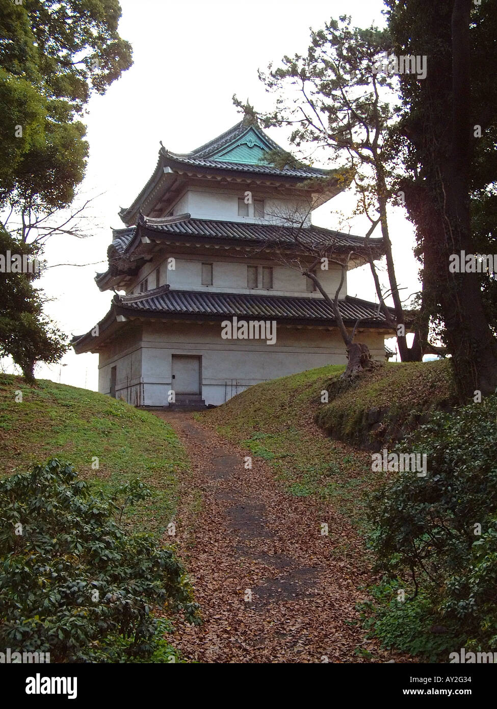 Buildings and gardens of the Imperial Palace in Tokyo Japan Stock Photo ...