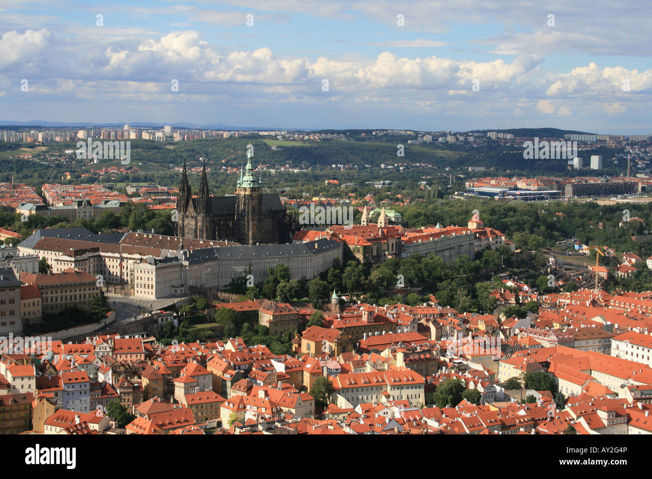 Prague cityscape (Czech Republic Stock Photo - Alamy