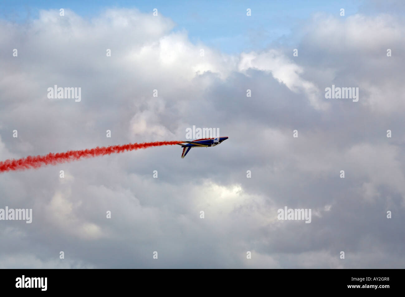 Patrouille de France the French Airforce acrobatic display team Stock ...
