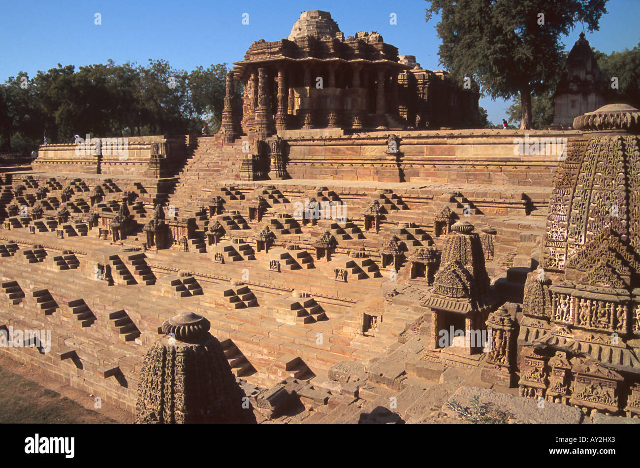 Carving sun temple modhera in hi-res stock photography and images - Alamy
