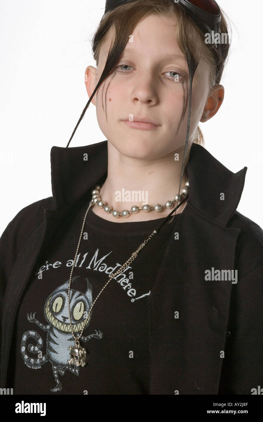 Goth teenager hi-res stock photography and images - Alamy