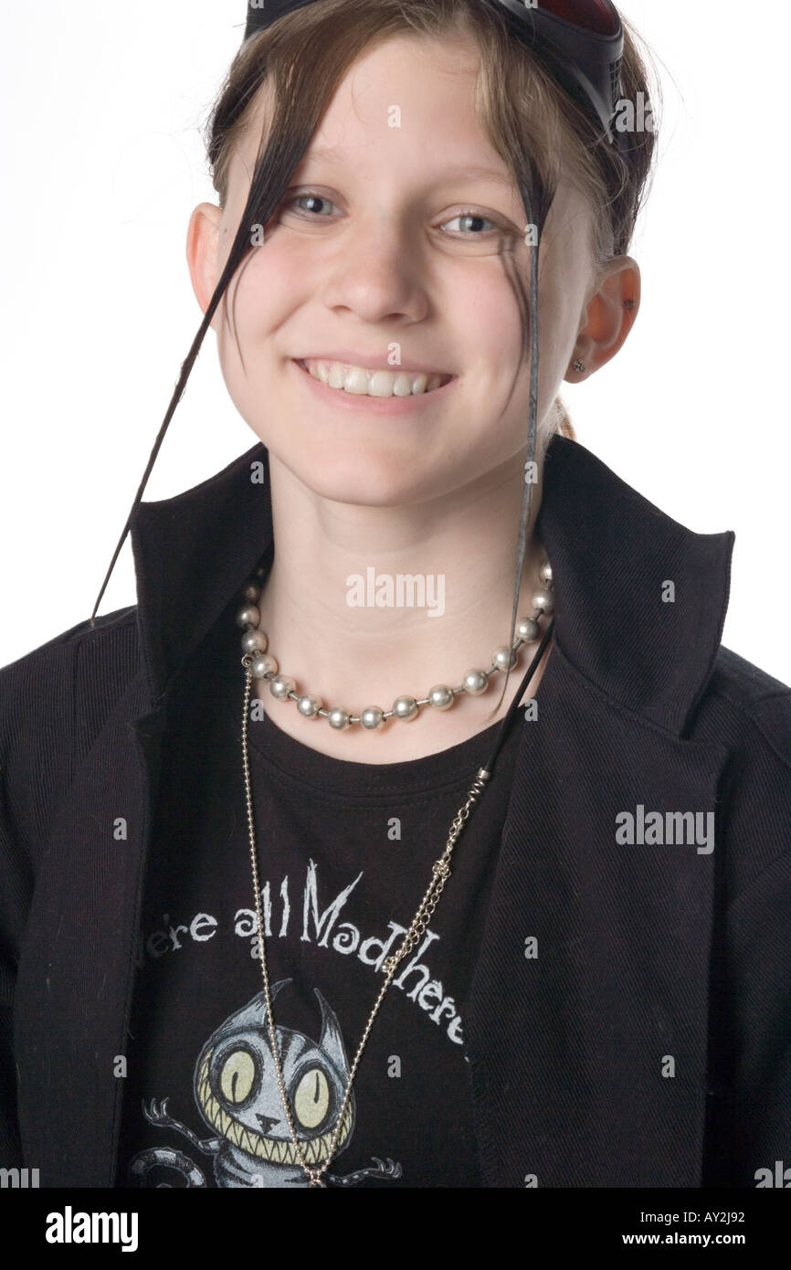 Goth teenager hi-res stock photography and images - Alamy