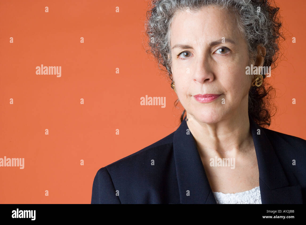 Middle aged woman in studio hi-res stock photography and images - Alamy