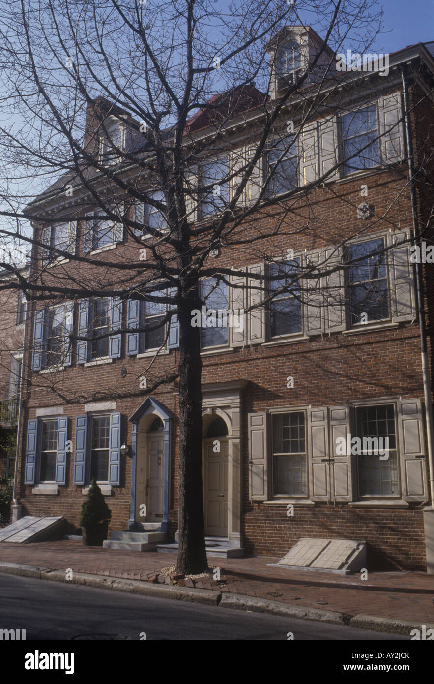 Philadelphia street 18th century hi-res stock photography and images ...
