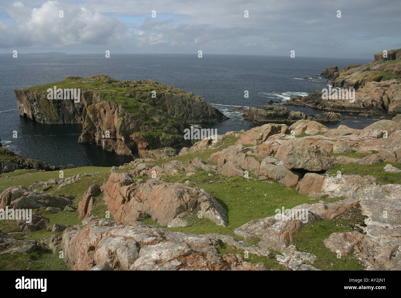 On the island of Muckle Roe, Shetland Stock Photo - Alamy