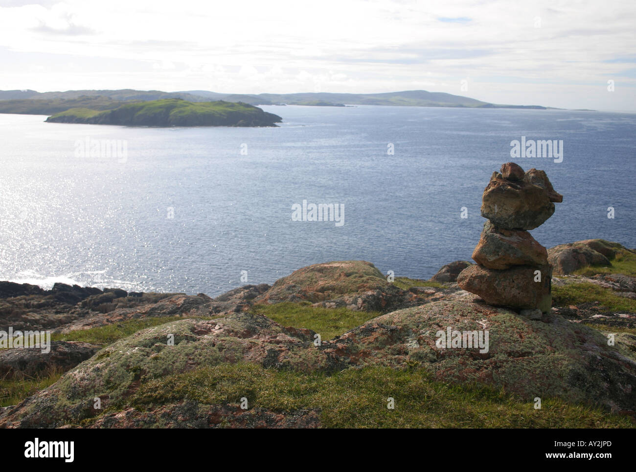 On the island of Muckle Roe, Shetland Stock Photo - Alamy
