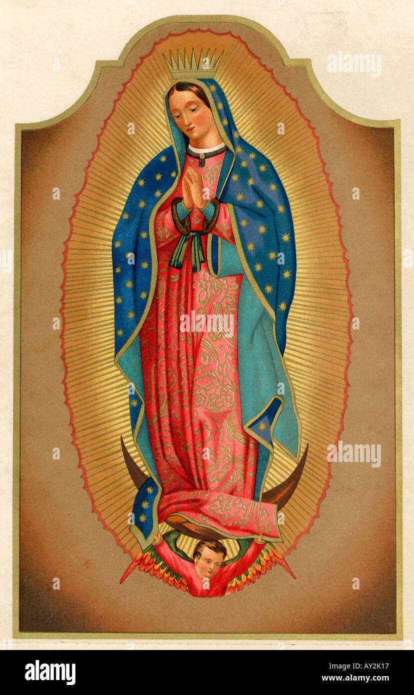 Senora De Guadalupe Stock Photo - Alamy