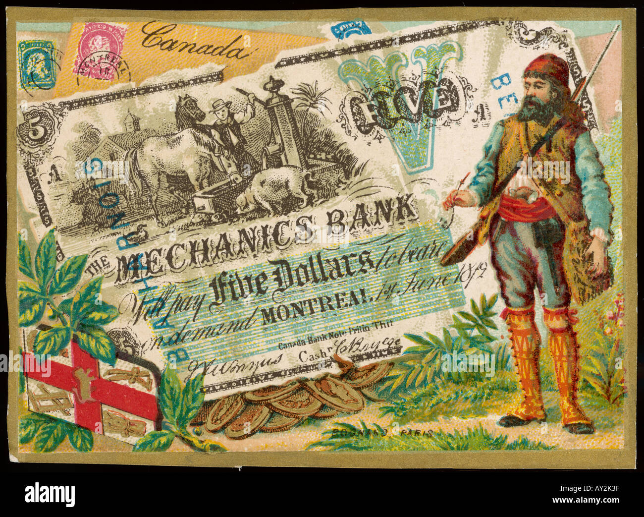 Canada money notes hi-res stock photography and images - Alamy