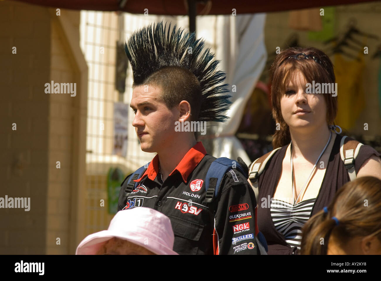Spike hairstyle hi-res stock photography and images - Alamy