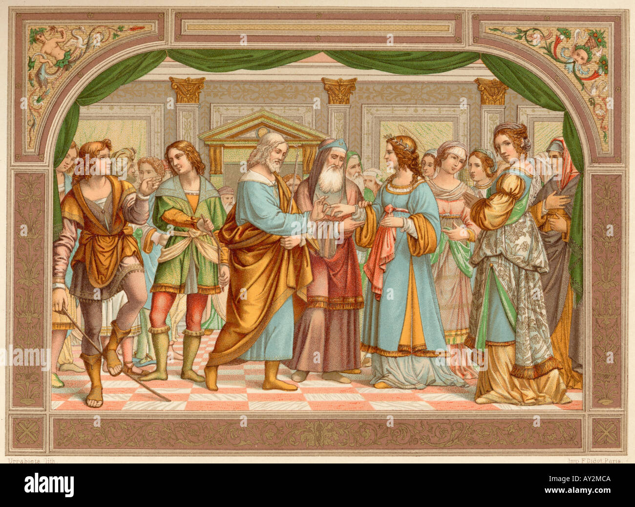 The wedding of mary and joseph hi-res stock photography and images - Alamy