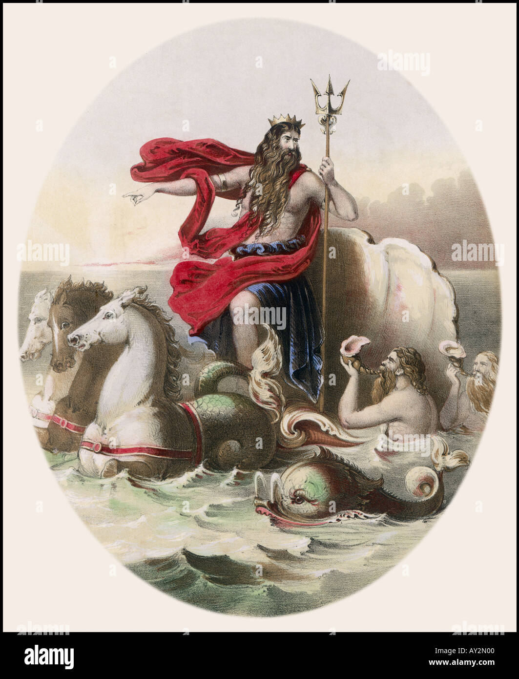 Fantasy Animals Neptune Stock Photo - Alamy