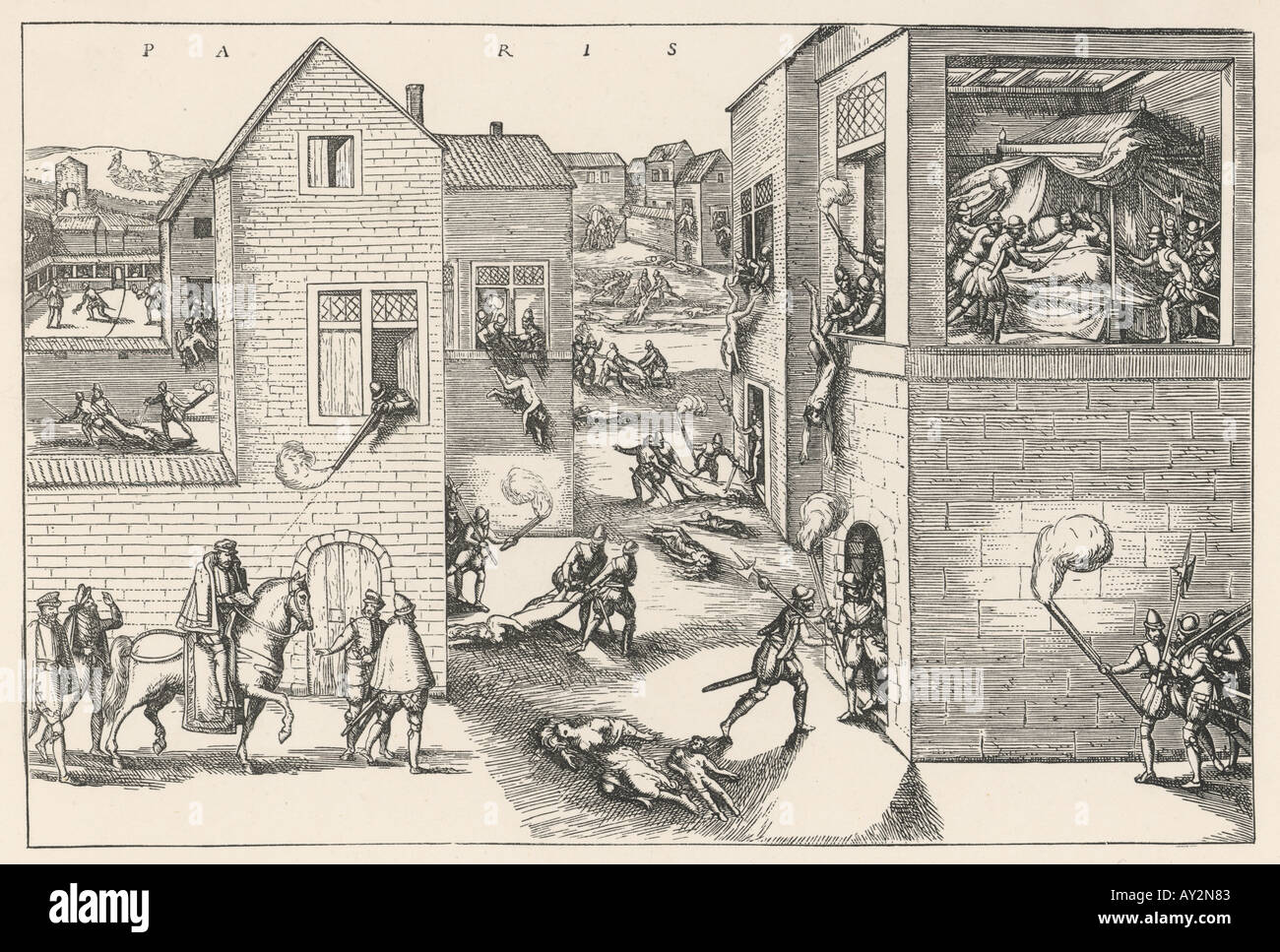 Catherine medici massacre hi-res stock photography and images - Alamy