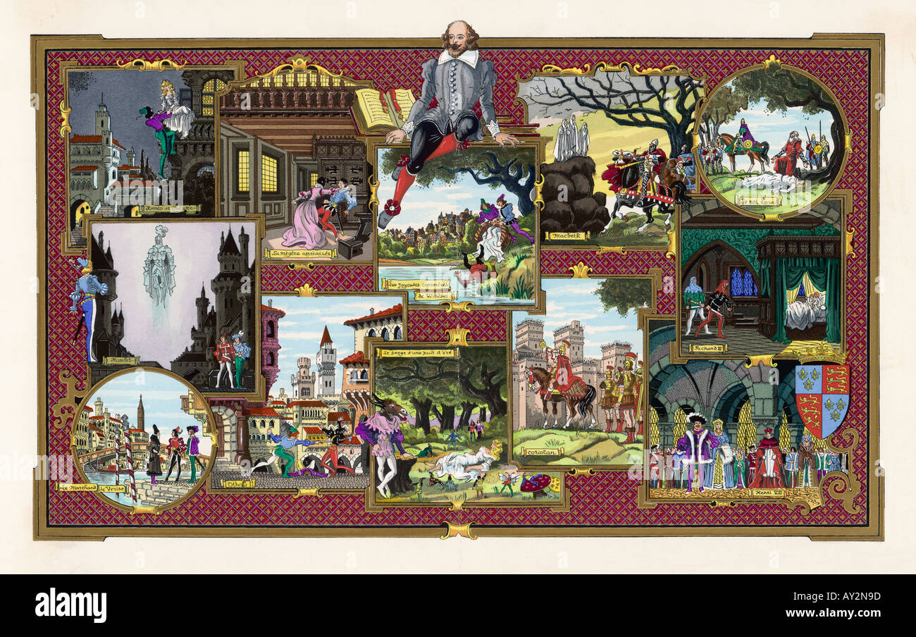 Hamlet shakespeare scenes hi-res stock photography and images - Alamy