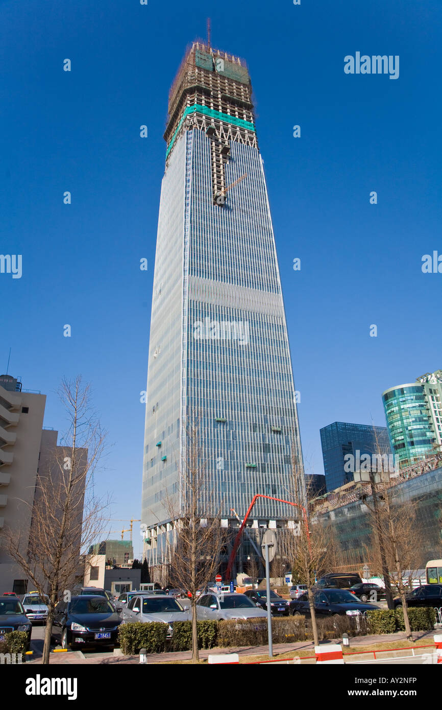 China World Trade Center under Construction March 2008 CWTC will be the ...