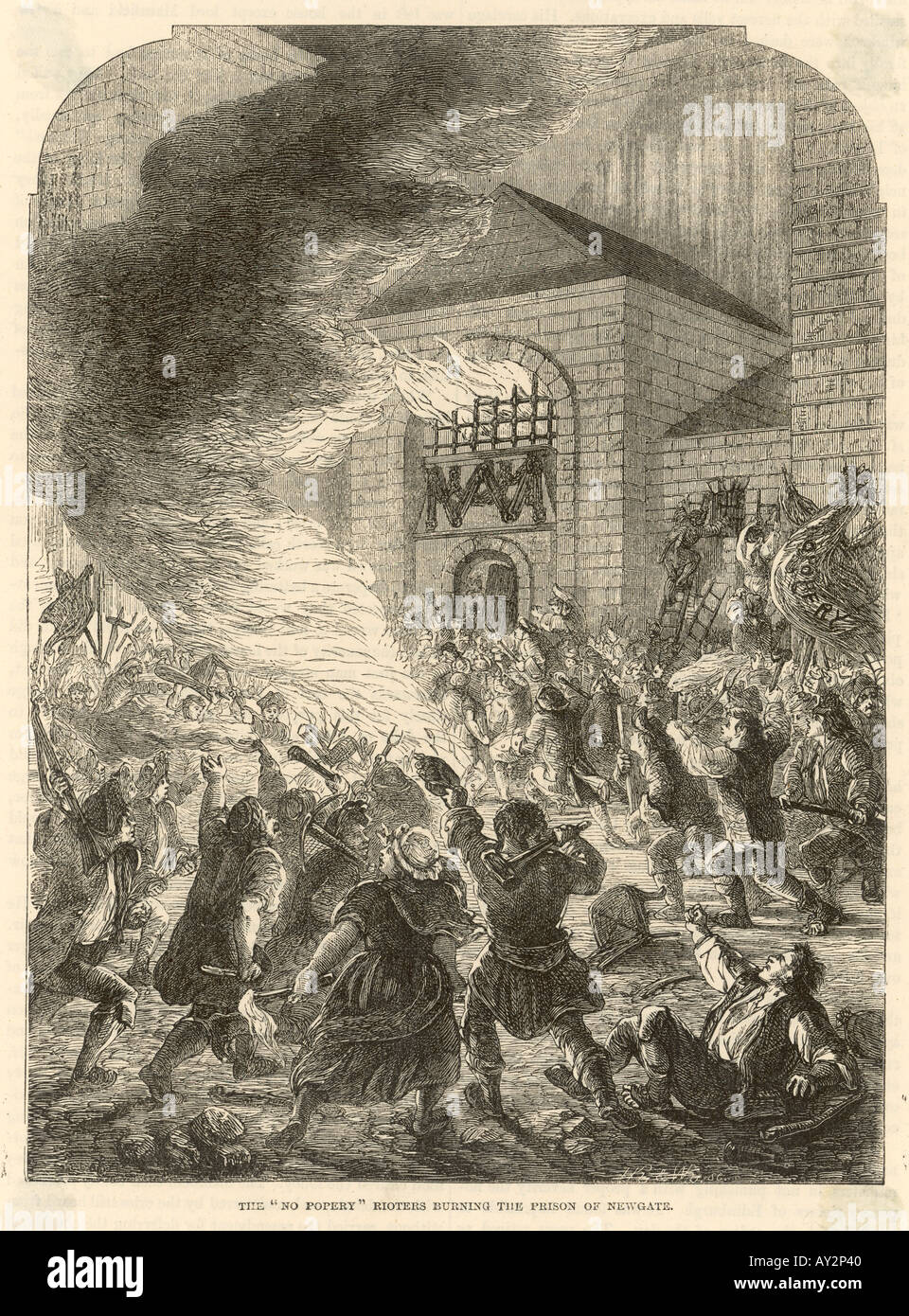 1780 and gordon riots hi-res stock photography and images - Alamy
