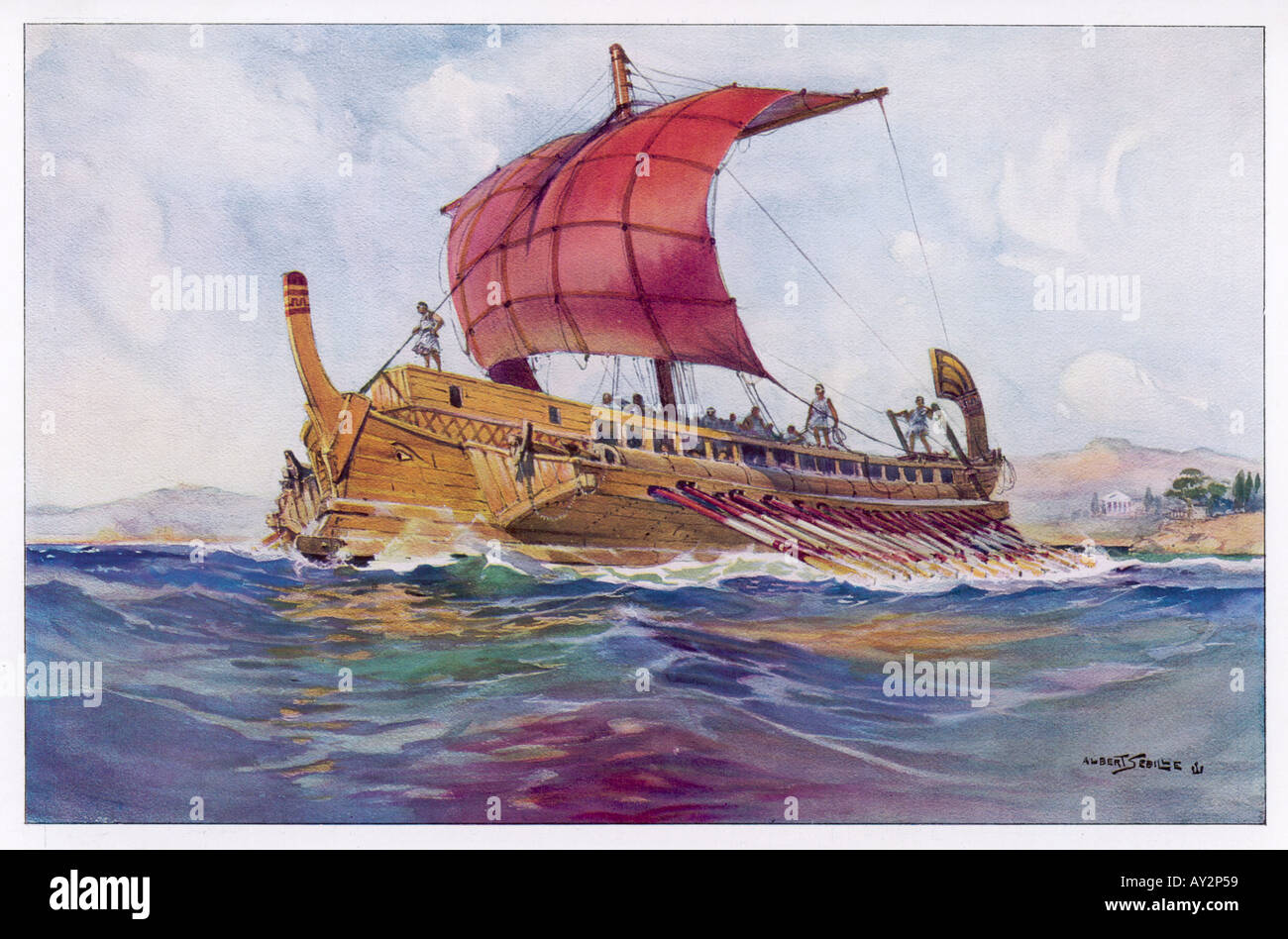 Ancient Greek Ship High Resolution Stock Photography and Images - Alamy