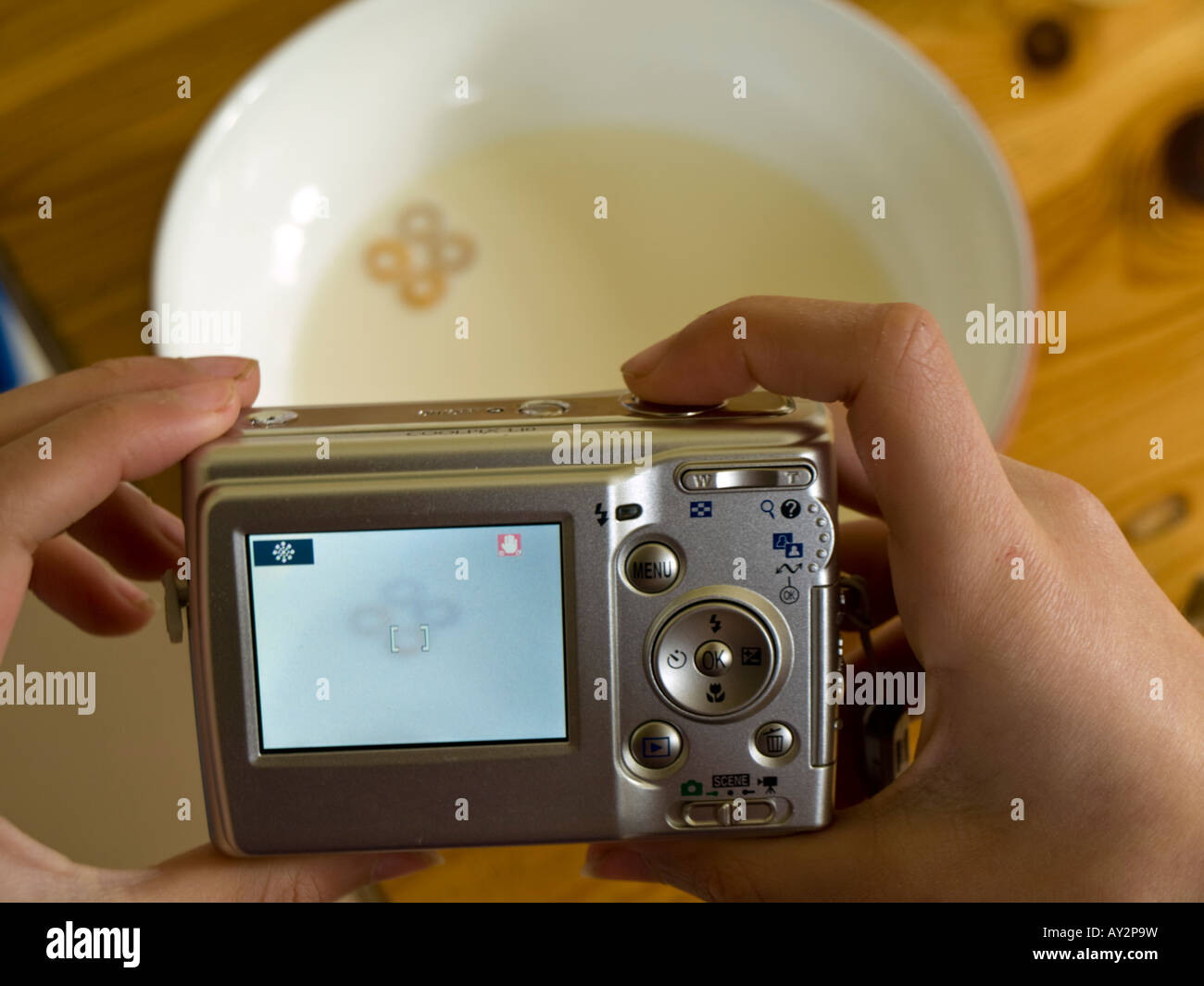 hands holding digicam Stock Photo - Alamy